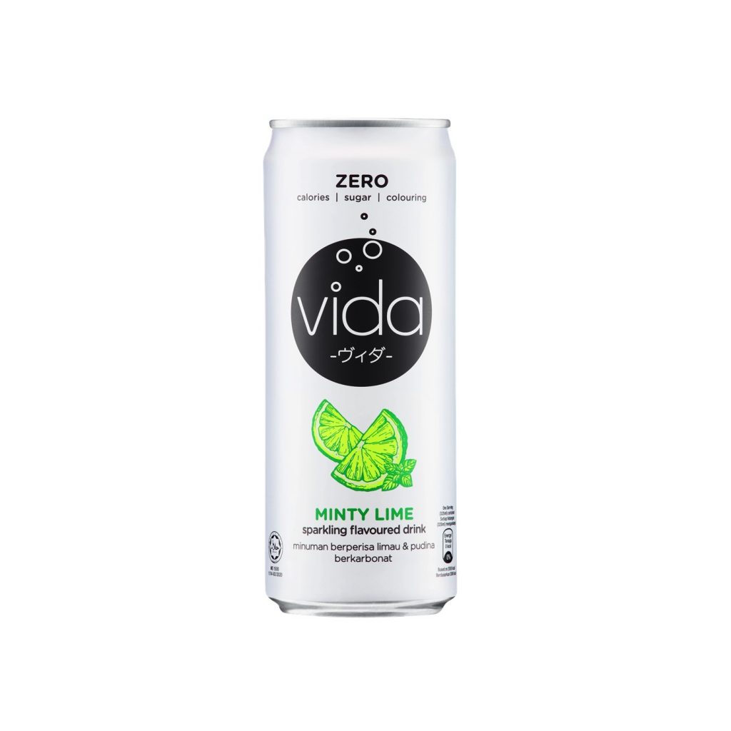Buy Vida Zero Sparking Drink 325ml Online in Malaysia | Luen Heng F&B