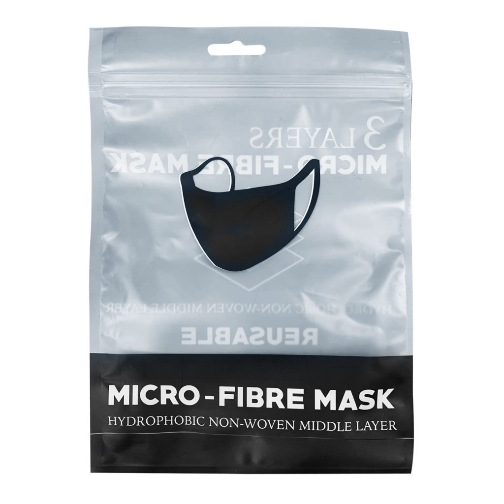 Buy Micro Fibre Reusable Washable 3 Layer Face Mask Online in Malaysia ...